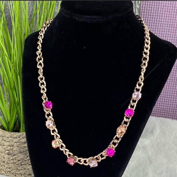 Jessica Simpson | Jewelry | Jessica Simpson Rhinestone Thick Chain ...
